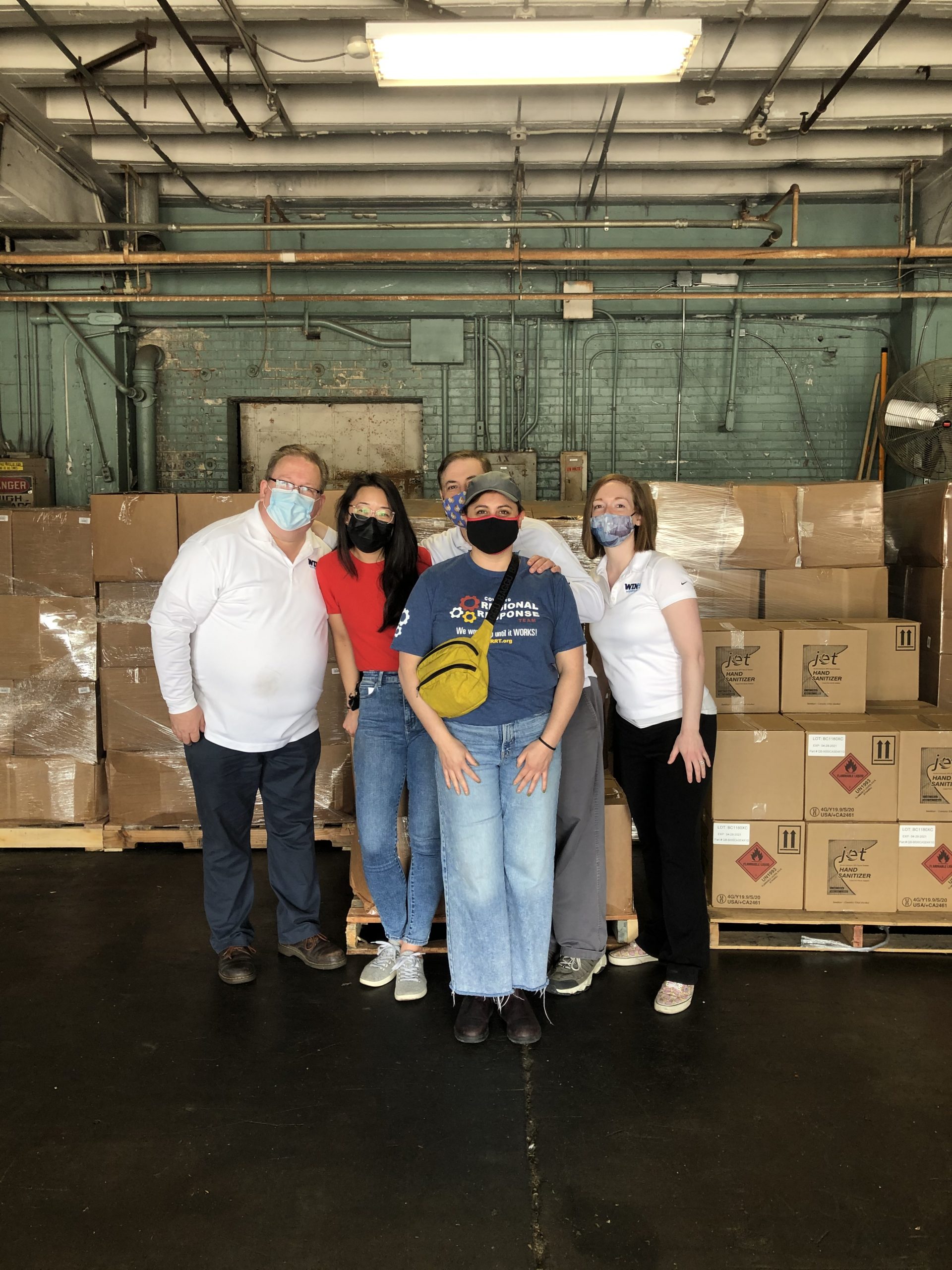 ICYMI: WIN Hosted a Massive PPE Distribution Event - WIN Warehouse